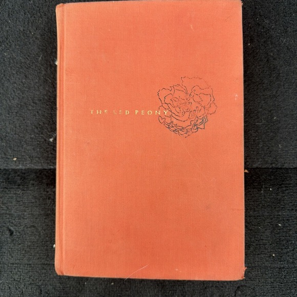 Art | The Red Peony 1st Edition 2nd Printing 1961 Lin Yutang Novel ...